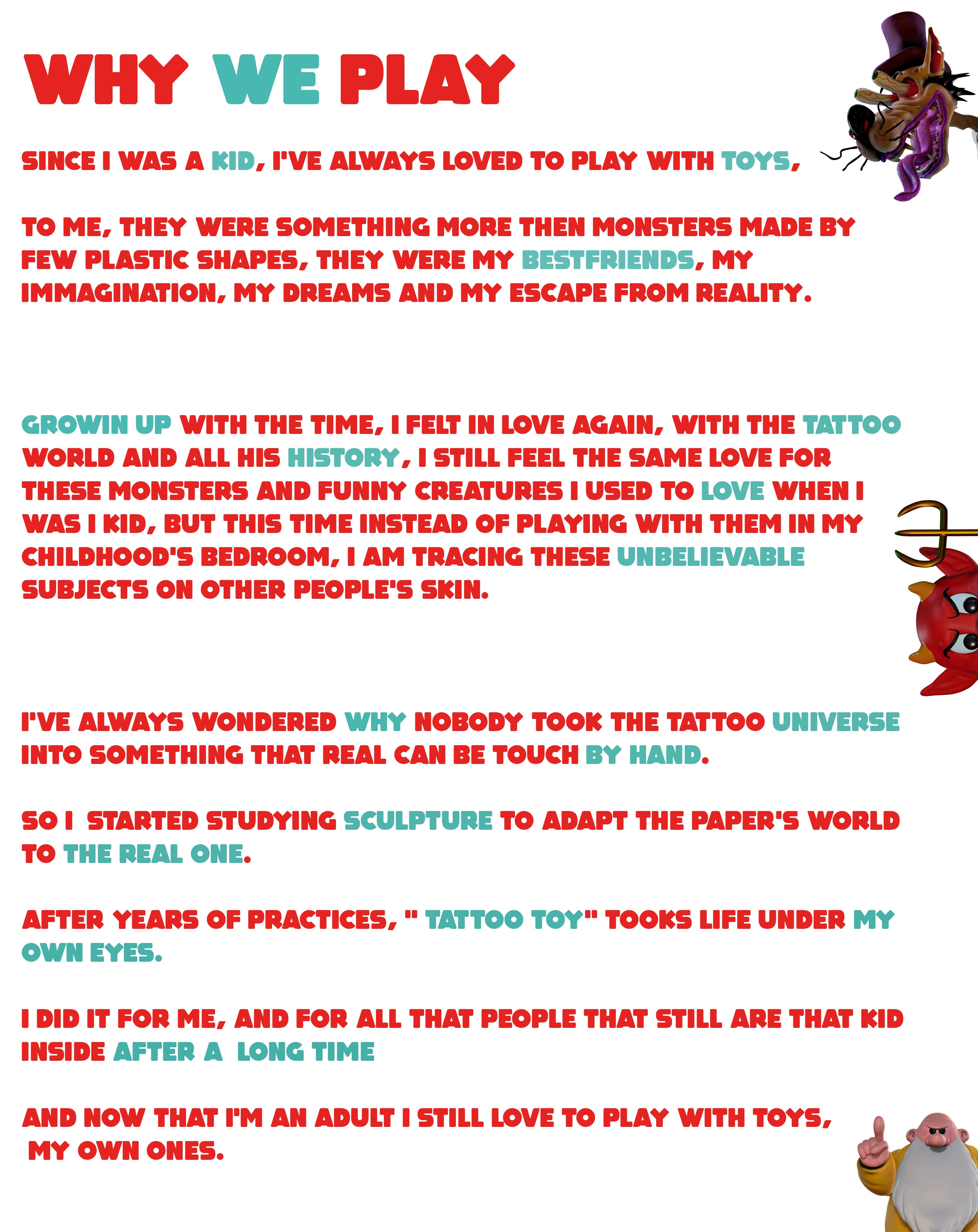 WHY WE PLAY – TATTOO TOY